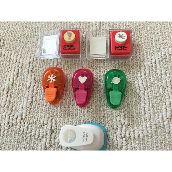 Recollections/ Carla Craft/ | Office | 6pcs Small Paper Hole Punch ...